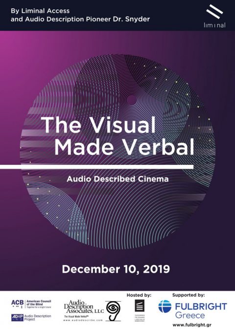 Audio Described Cinema | The Visual Made Verbal - liminal